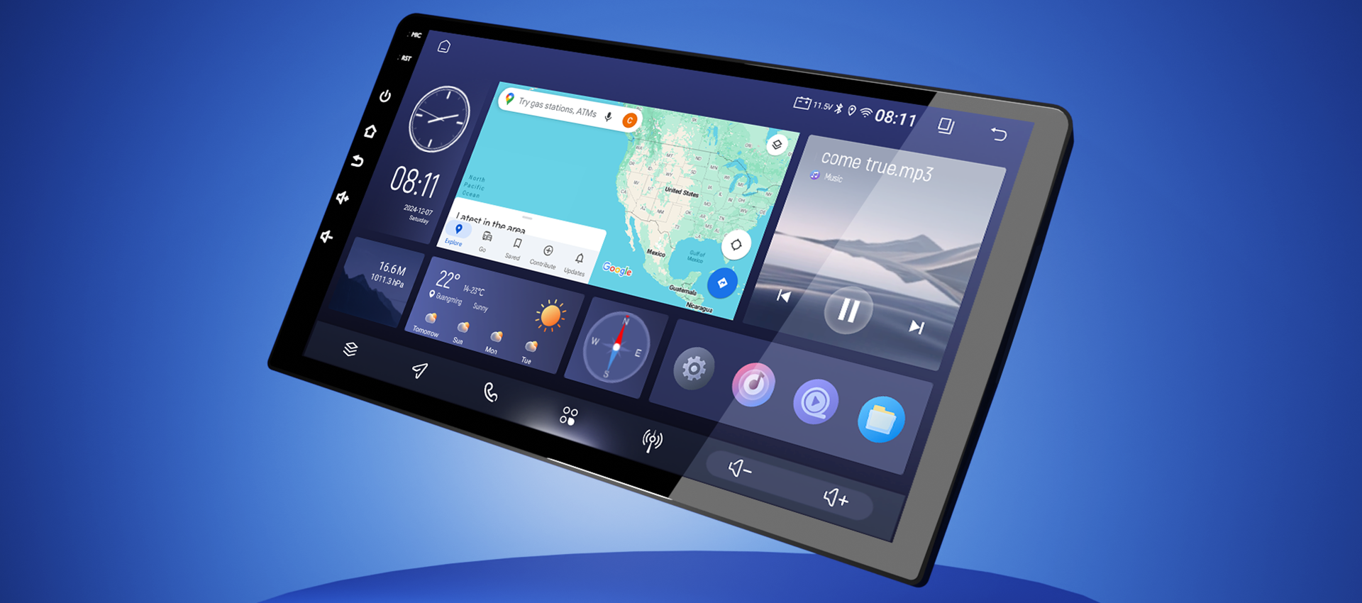 NUNOO Car Head Unit | Leading Car Navigation | High-end Audio System